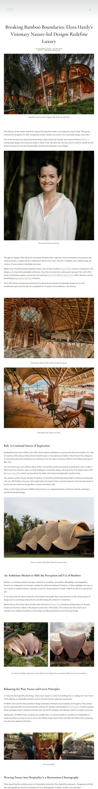 Asia Sustainable Travel Briefing - IBUKU